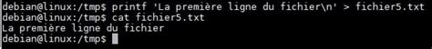 Comment Créer Un Fichier Sur Linux Dans Un Terminal Ligne De Commandes