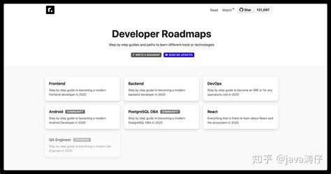 全球最火的程序员学习路线！没有之一！3天收获了接近1w的点赞 知乎