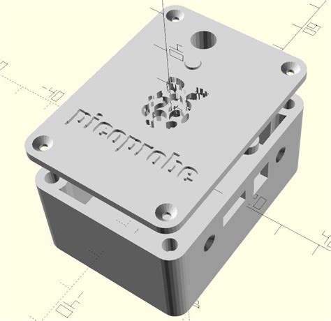 Raspberry Pi Pico Picoprobe Enclosure Por Bosco Hern Descargar Modelo