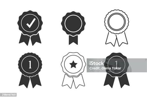 인증서 배지 아이콘입니다 프리미엄 품질 도장 찍기 업적 배지 프로필 확인 품질 마크 벡터 확인 표시 승인 기호 작업이 완료되었습니다 프로젝트 완료 1에 대한 스톡 벡터 아트