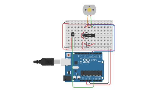 Circuit Design Temperaturefan Tinkercad
