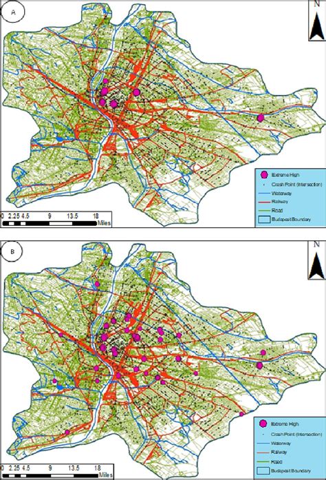 Fig A6 Blackspot Location Using Point Density Estimation A And Download Scientific Diagram
