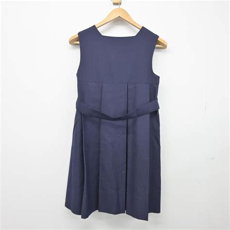 【中古】神奈川県 清泉女学院中学高等学校 女子制服 1点（ジャンパースカート）sf038357 中古制服通販パレイド