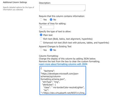 Sharepoint Column Formatting Show Map In Rich Text Field April Dunnam Sharepoint Siren