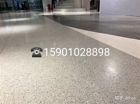 水磨石地面制作 无机磨石地坪铺设 现浇水磨石施工 知乎