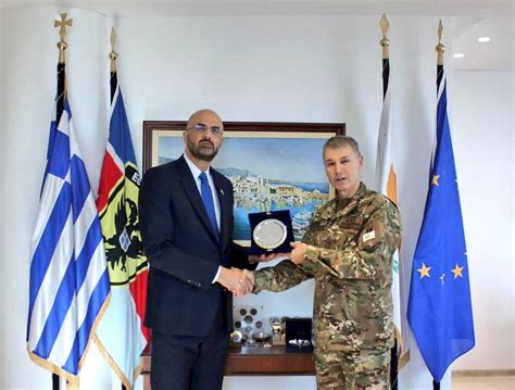 Συνάντηση Αρχηγού ΓΕΕΦ με τον Πρέσβη του Ισραήλ στην Κύπρο Defence Redefined Ειδήσεις για
