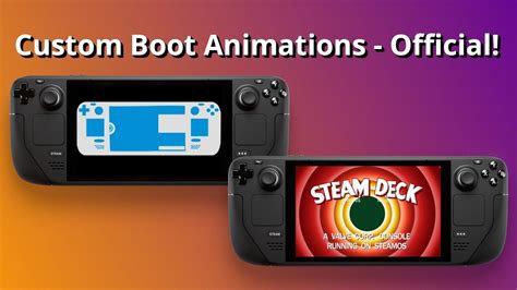Valve Makes Steam Deck Custom Boot Screens Easier Updated Gamingonlinux