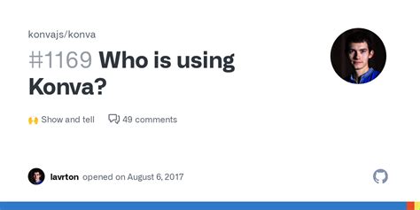 Who Is Using Konva Konvajs Konva Discussion 1169 GitHub