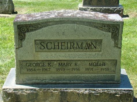 Johann Georg George K” Scheuermann Scheirman 1884 1967 Find A Grave äreminne