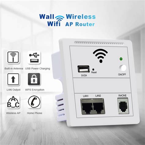 Panel Type Wireless Router 220v Wireless Wifi Rout Vicedeal