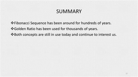 Fibonacci Series Pptx Physics Science