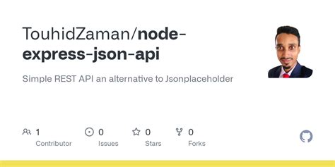 GitHub TouhidZaman Node Express Json Api Simple REST API An