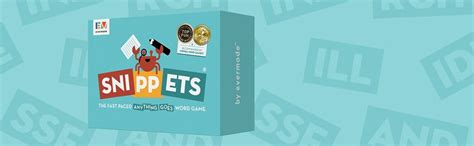Evermade Snippets The Fast Paced Anything Goes Word Game Award