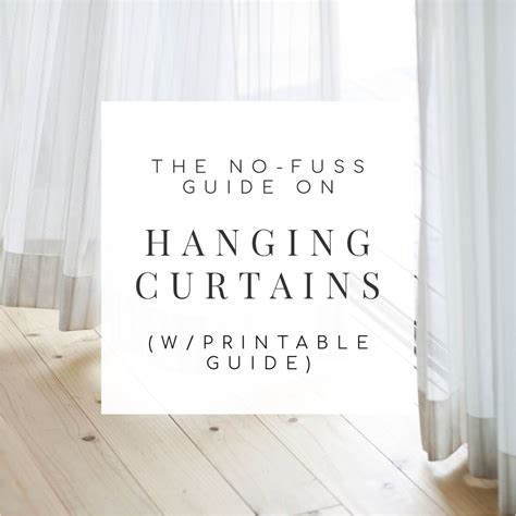 Curtain Length Rule Of Thumb The No Fuss Guide On How To Hang Curtains AdinaPorter