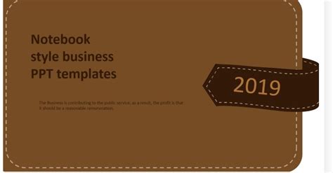 Notebook Background For Powerpoint Presentation