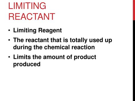 Ppt Limiting Reactant Powerpoint Presentation Free Download Id2568932