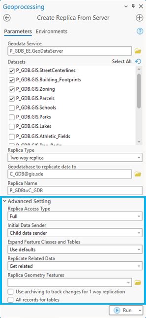 Create A Replica From A Server—arcgis Pro Documentation