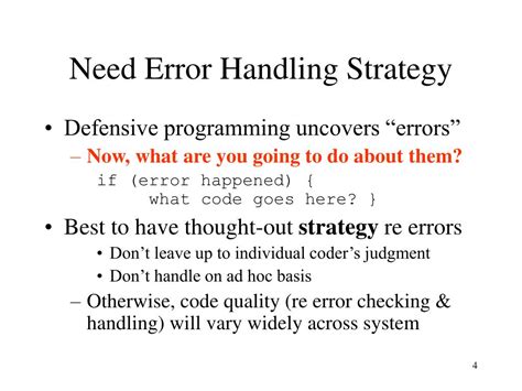 Ppt Defensive Programming Powerpoint Presentation Free Download Id