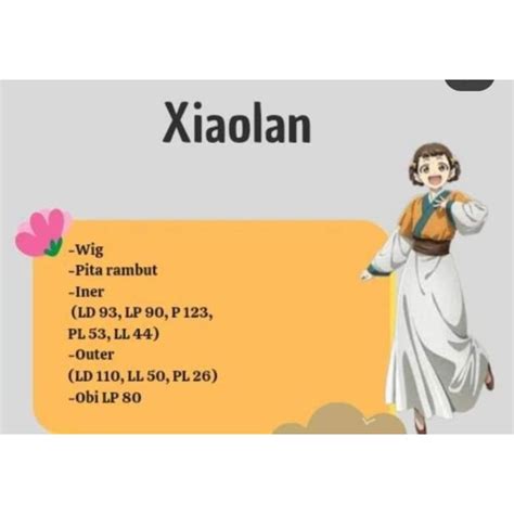 Jual Xiaolan Anime The Apothecary Diaries Kusuriya No Hitorigoto