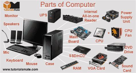 Parts Of A Computer Diagram Draw A Diagram Of A Computer And Label