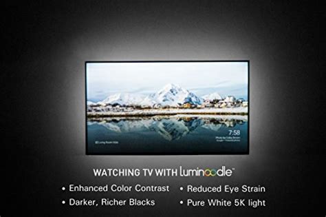 Luminoodle Led Tv Backlight Usb Powered Led Hdtv Bias Lighting For Tv Ambient Lighting Legit