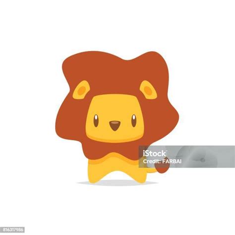 Vektor Kartun Singa Lucu Ilustrasi Stok Unduh Gambar Sekarang Singa Imut Deskripsi Fisik
