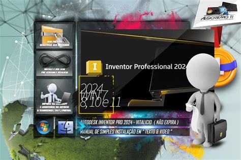 Autodesk Inventor Professional 2024 Vitalicio Windows Softwares E Licenças Dfg