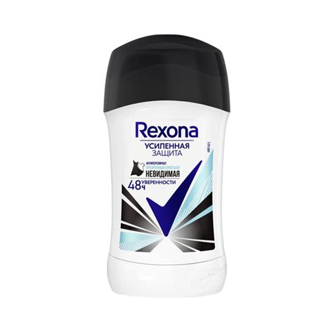 Rexona антиперспирант прозрачный кристалл 40мл купить с доставкой по выгодным ценам в интернет