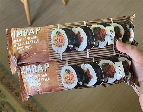 I Was Surprised To See The Kimbap Today R Traderjoes