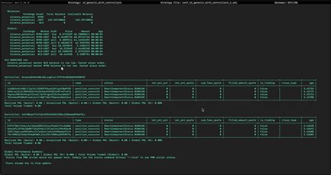 Walkthrough Controller Hummingbot