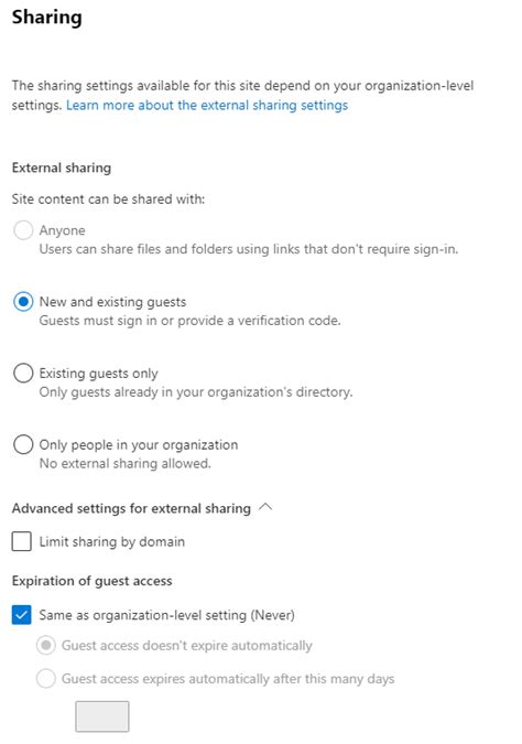 issues sharing a sharepoint site with guest users even though all