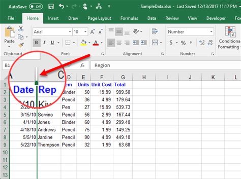 Excel Как управлять столбцами руководство для начинающих