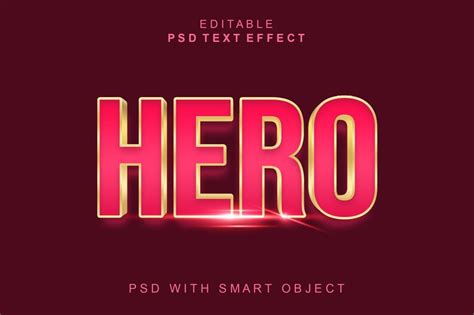 10 editable text layer effect for photoshop etsy