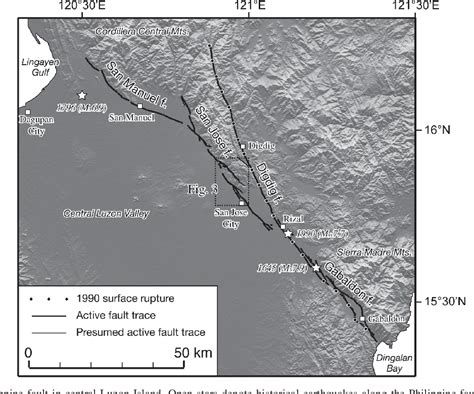 Figure 1 From Large Scale Active Fault Map Of The Philippine Fault