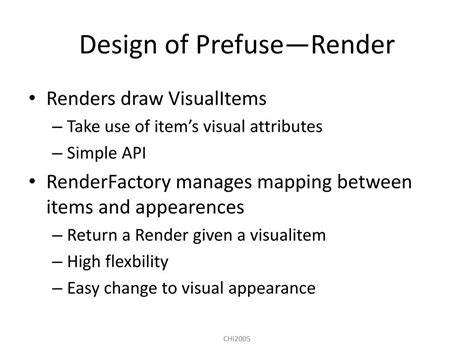 Ppt Prefuse A Toolkit For Interactive Information Visualization