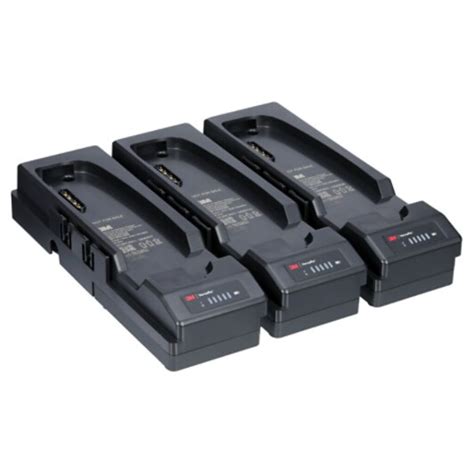 3mtr 642 3 3m Versaflo Triple Battery Charger Pack