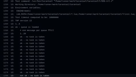 flaky t 050 ttl t · issue 187 · tarantool queue · github