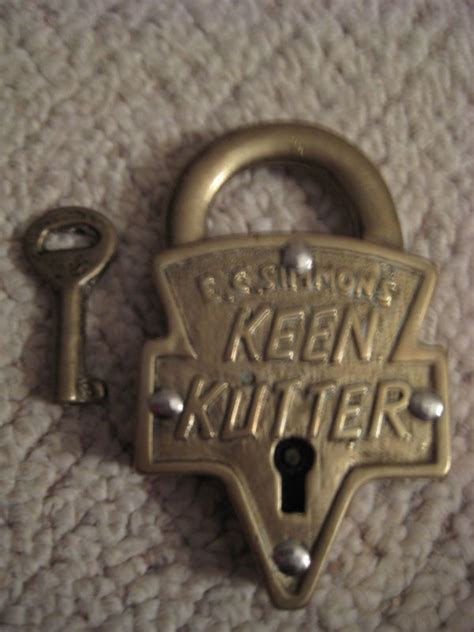 Vintage Keen Kutter Padlock Antique Lock W Keys Antique Price Guide