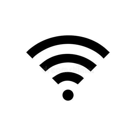 Netwerkpictogram Wifi Pictogram Symbool Voor Signaalpictogram Vectorsymbool Vector