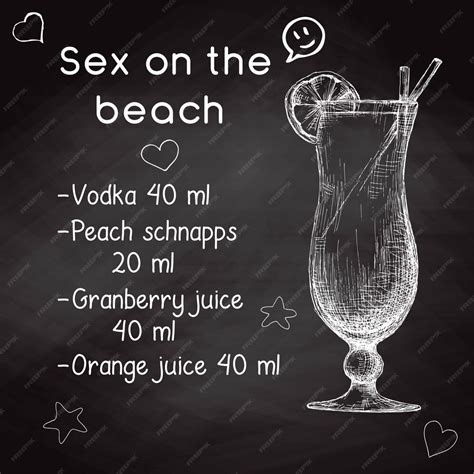 Einfaches Rezept Für Einen Alkoholischen Cocktail Sex On The Beach