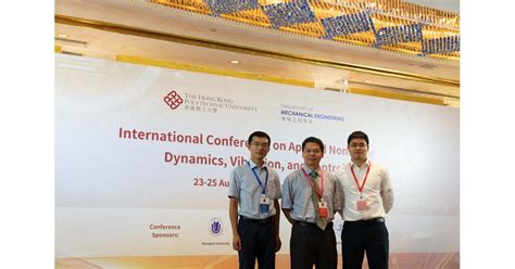 International Conference On Applied Nonlinear Dynamics Vibration And Control Department Of