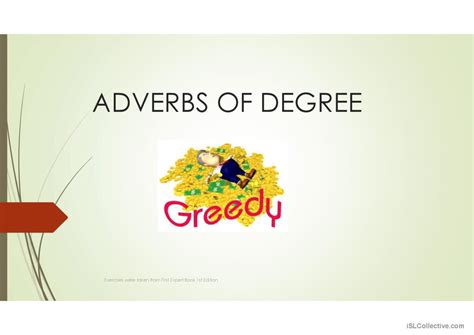 ADVERBS OF DEGREE Grammar Guide English ESL Powerpoints