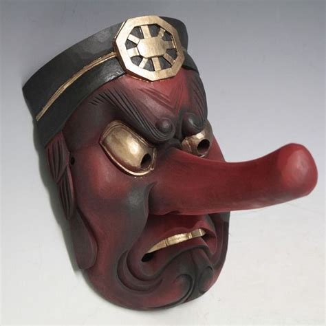 23 Best Tengu Images On Pinterest Japanese Mask Masks And Samurai