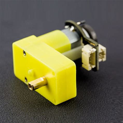 Tt Geared Motor With Encoder 6v 160rpm 120 1 L Shape The Pi Hut