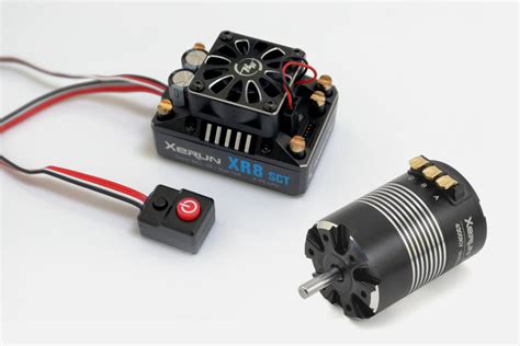 HWI XR SCT Pro ESC W SD A Sensored Brushless Motor Combo Kv