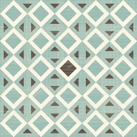 Seamless Geometric Pattern Fabric Texture — Stock Vector © Anastasiiaku