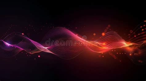 An Abstract Background Featuring Dynamic And Colorful Waves In A Beautiful Aesthetic Design