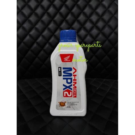 Jual Oli Mpx2 Mpx 2 800ml Motor Matic 10w 30 Api Sl Harga Per Botol Shopee Indonesia