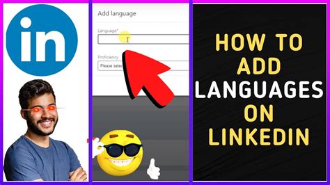 How To Add Languages On Linkedin YouTube