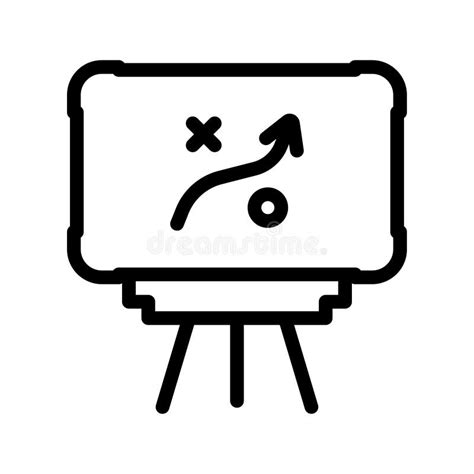 Planning Strategy Icon Stock Vector Illustration Of Tactics 369344323